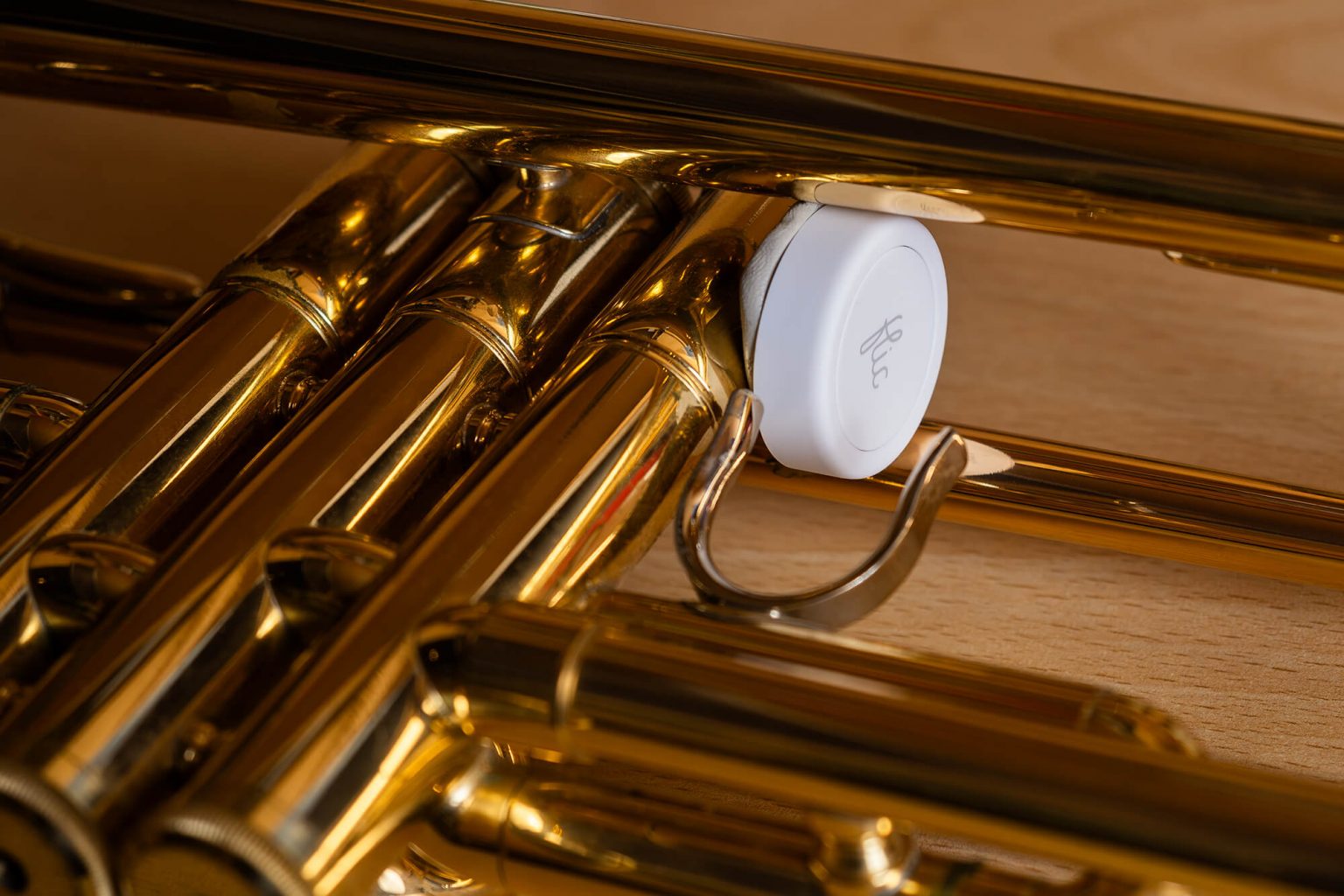 Noten umblättern mit Selfie-Ring oder Flic Button | Trompete